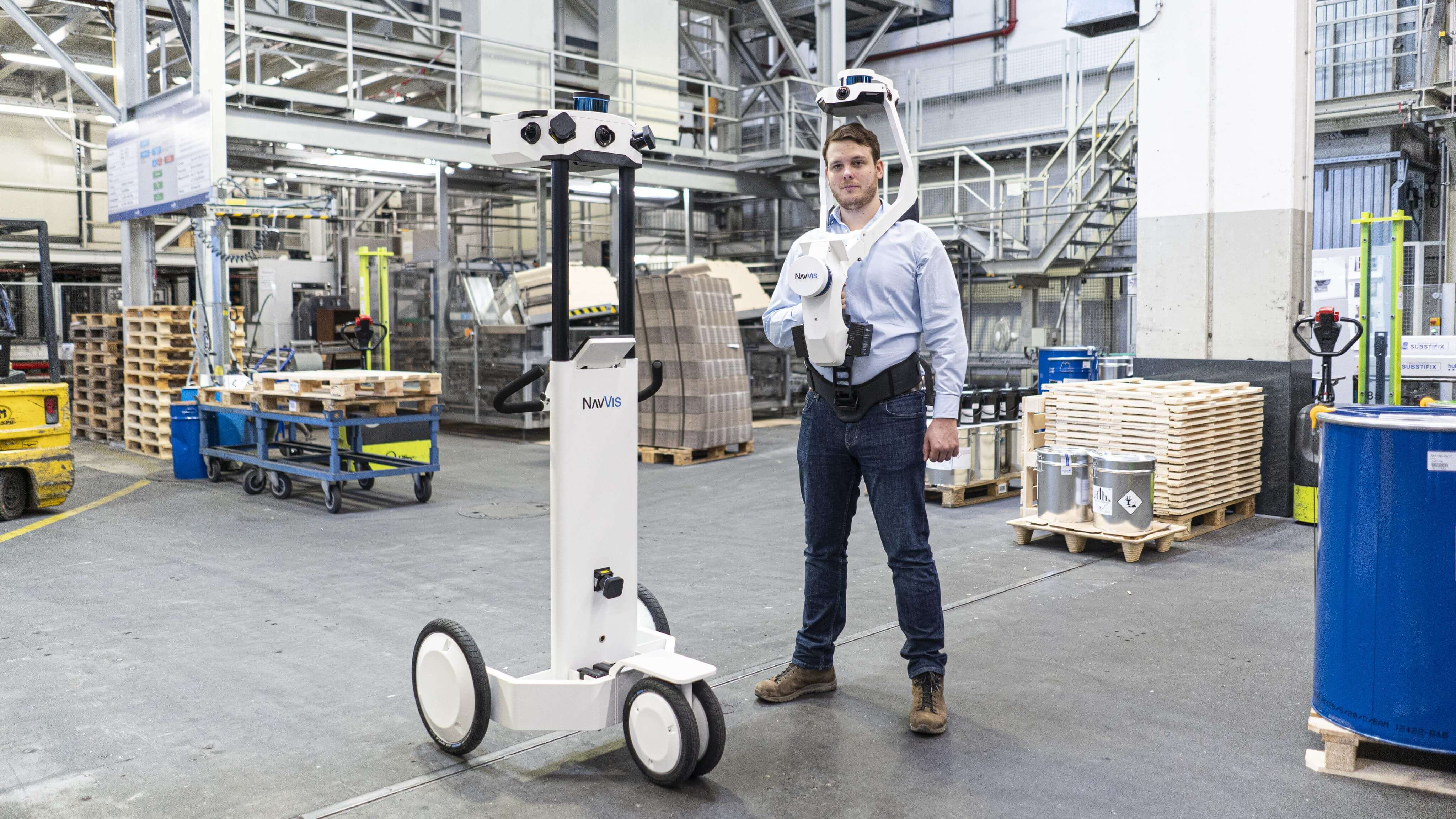 NavVis VLX 如何与NavVis M6 在激光扫描项目中相辅相成